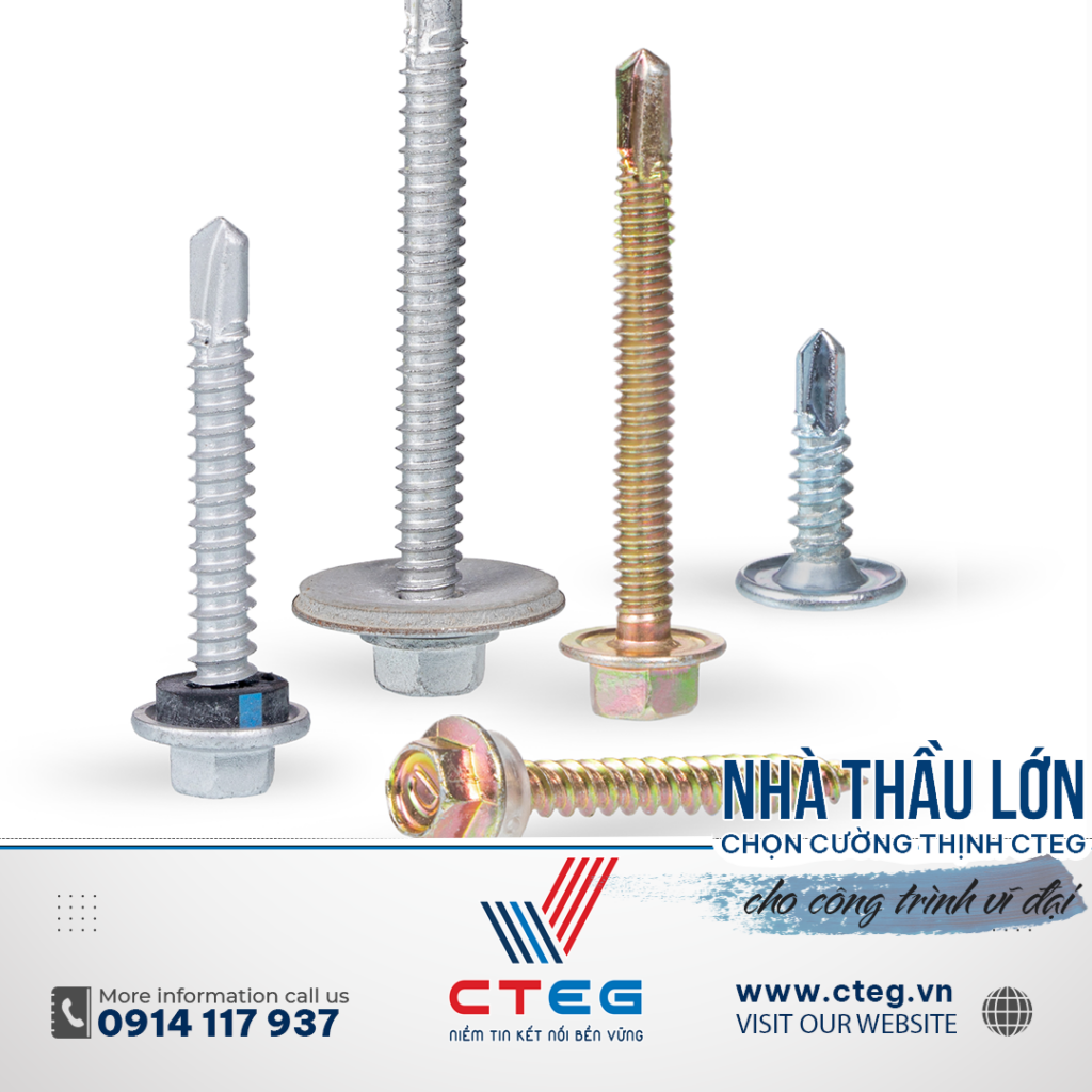 Báo giá vít bắn tôn giá sỉ, rẻ nhất tại TPHCM